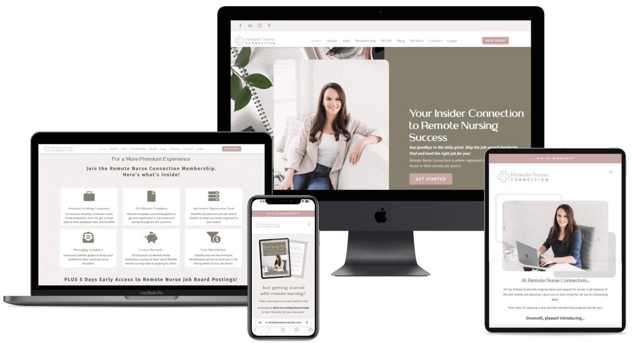 Remote Nurse Connection - Zestful Media & Design