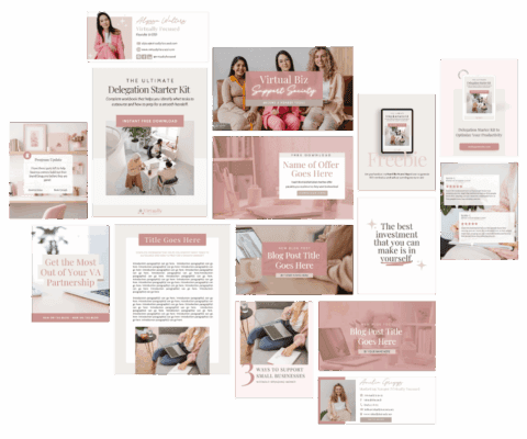 Beverly Theme | Feminine Systeme.io Website Template for Coaches