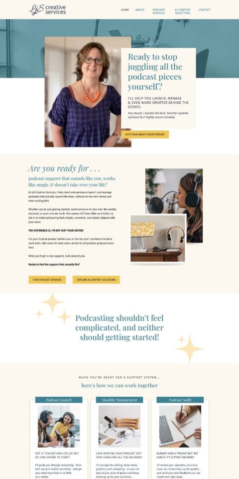 Beverly Theme | Feminine Systeme.io Website Template for Coaches